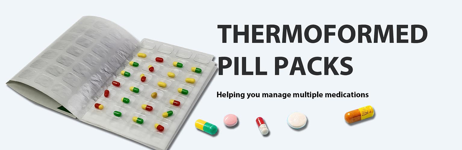 Pill Packaging - XHYPROTECTOR Medication Thermoformed Blister Pack